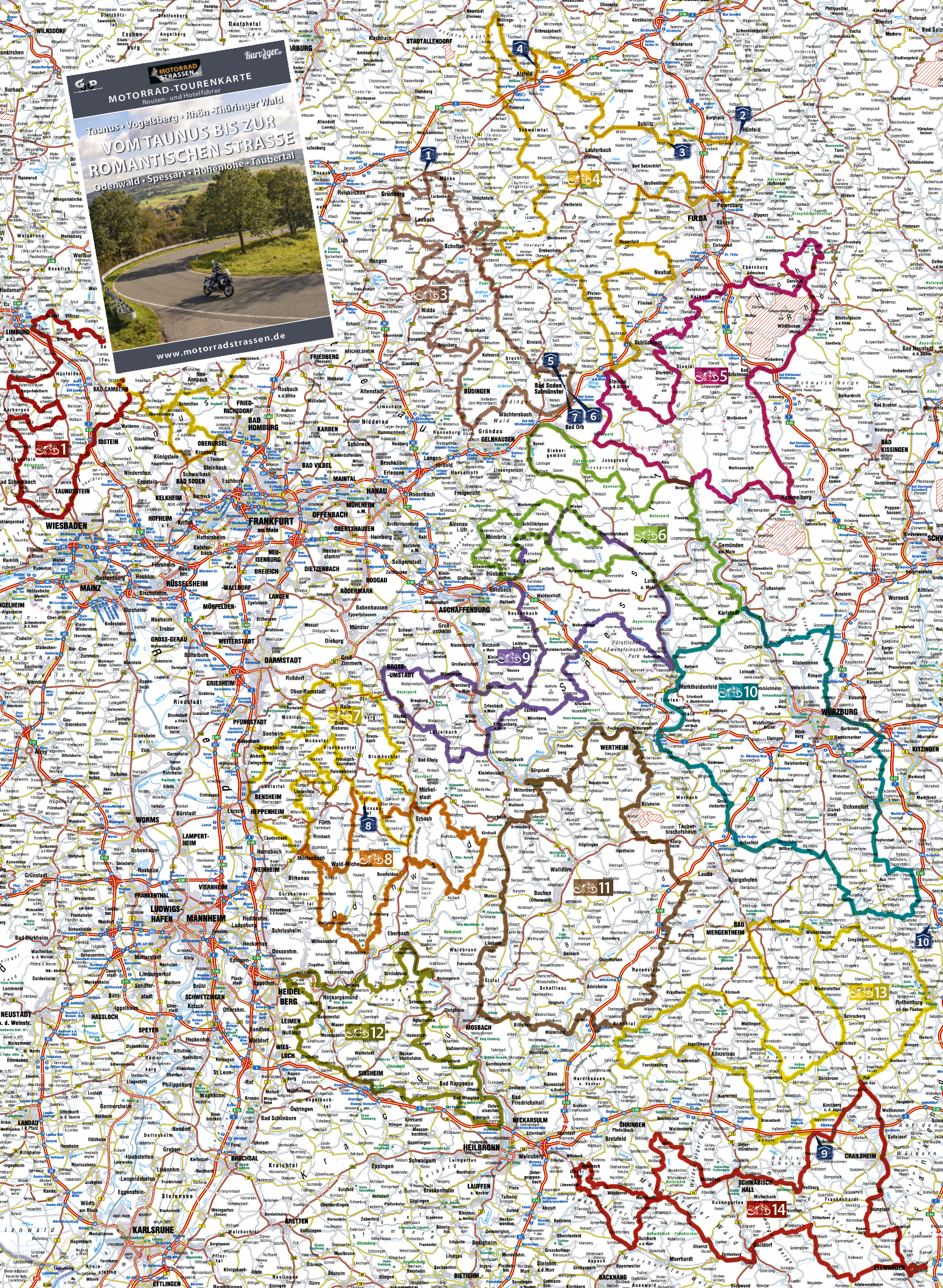 Motorradtouren Im Taunus